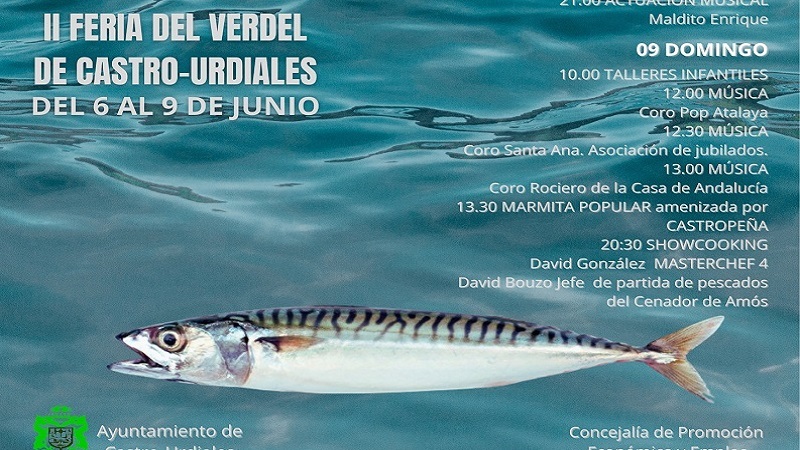 Programa de la Feria del Verdel 2024 de Castro Urdiales