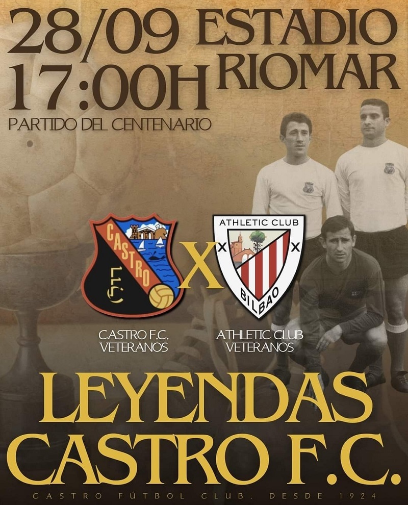 FÚTBOL/ EL Castro FC celebrará su centenario este sábado con un partido ...