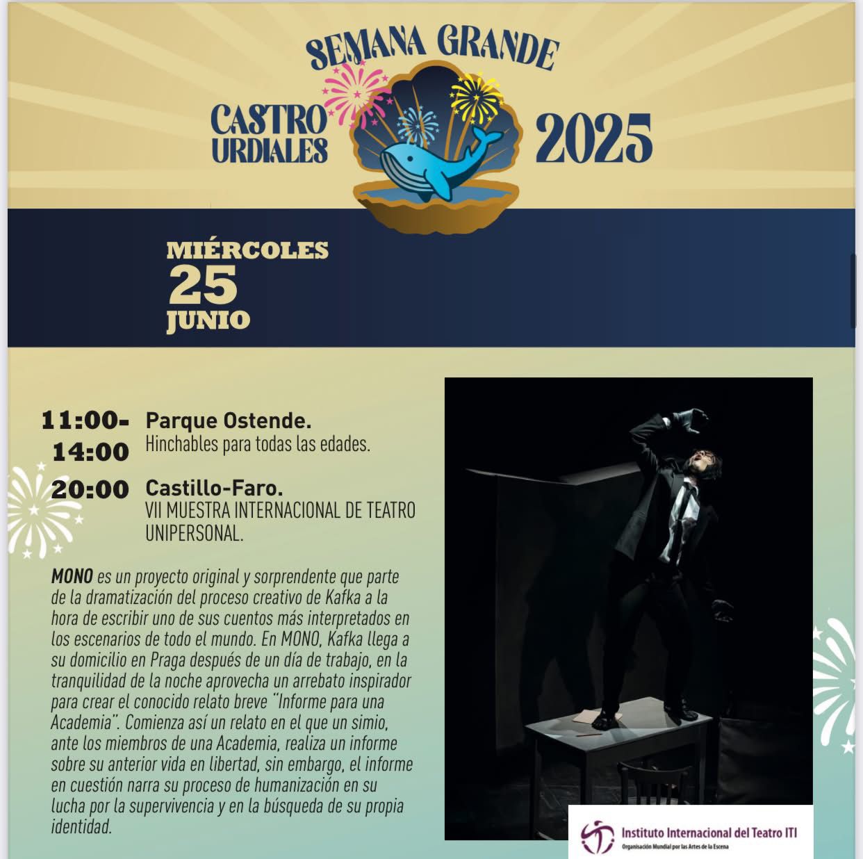 Programa de fiestas de la Semana Grande 2025 de Castro Urdiales